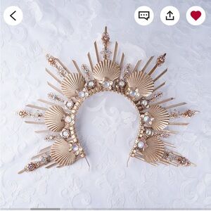 Accessories | Mermaid Siren Seashell Crown Headpiece | Poshmark